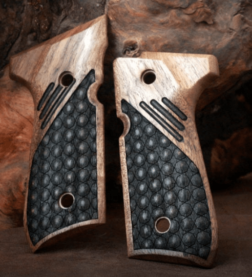 Beretta 92 FS inox custom pistol grips | Bestpistolgrips